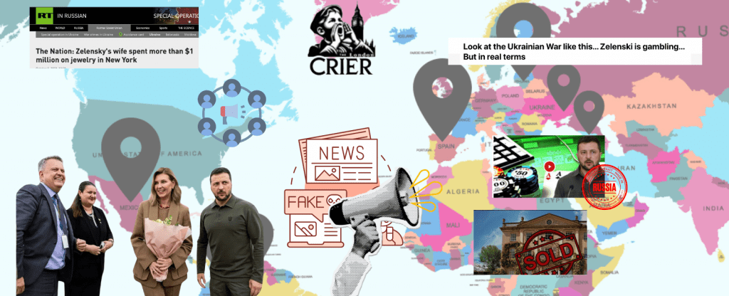 Zelensky and his wife spending Western money on luxury goods or ...