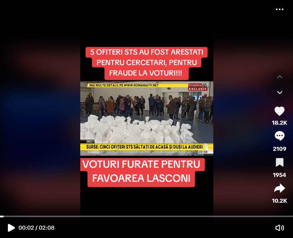 Overview of propaganda and false narratives circulating on November 30 and December 1 on social ...